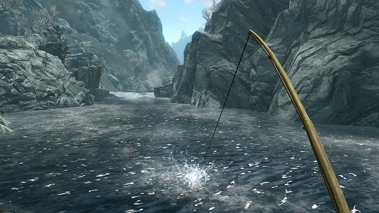 Skyrim fishing: How to get a fishing rod, fishing spot locations and ...