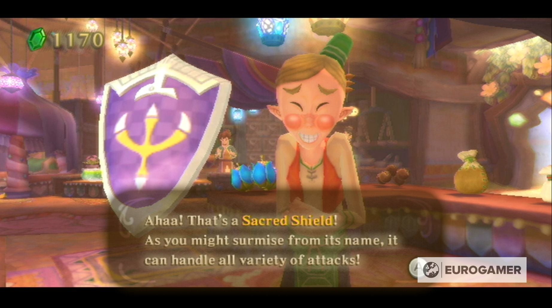 Zelda: Skyward Sword - Shield upgrades: How to unlock the Hylian Shield ...