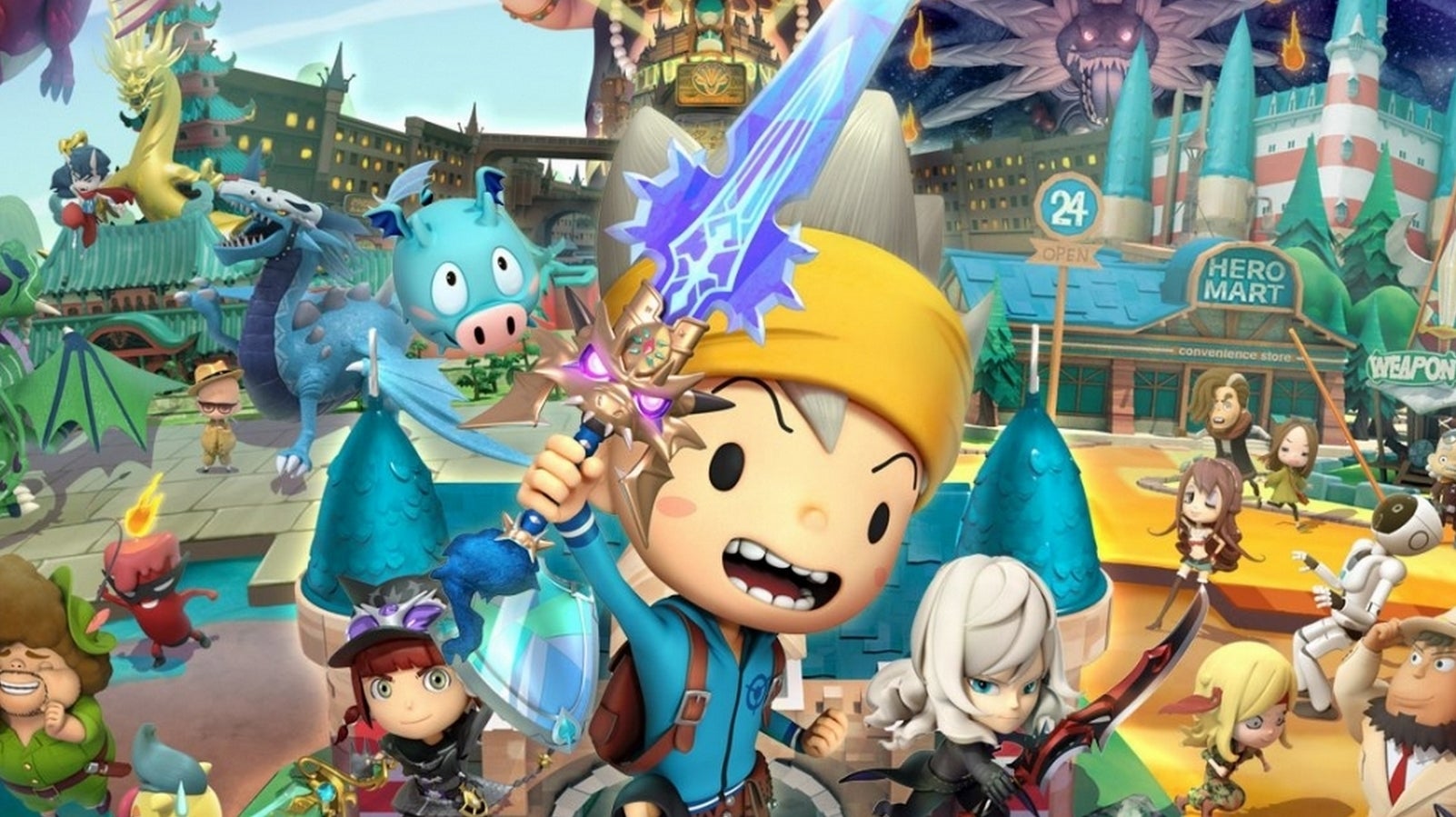 Snack world switch store