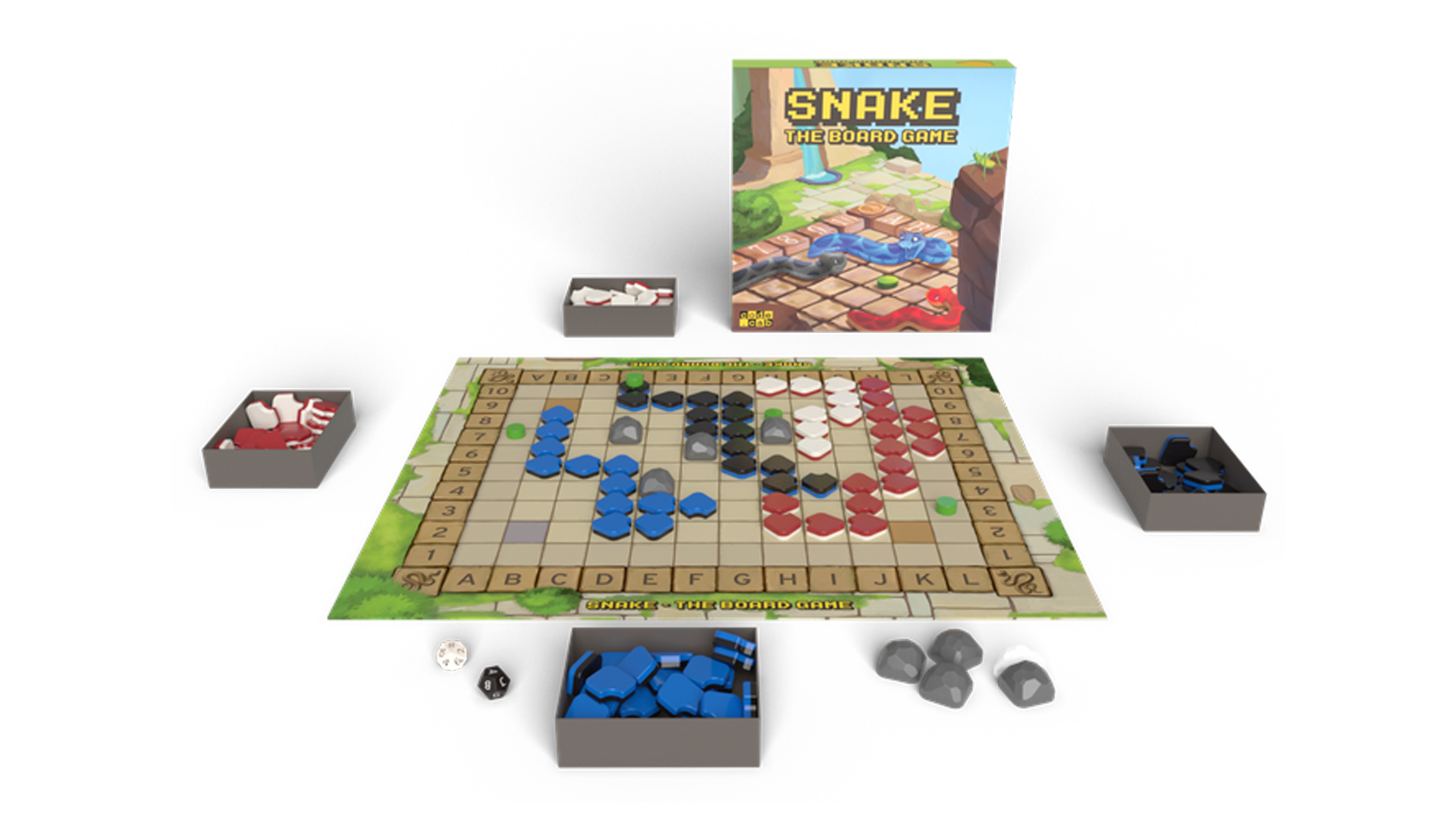 Snake mobile game has been turned into a strategic board game | Dicebreaker