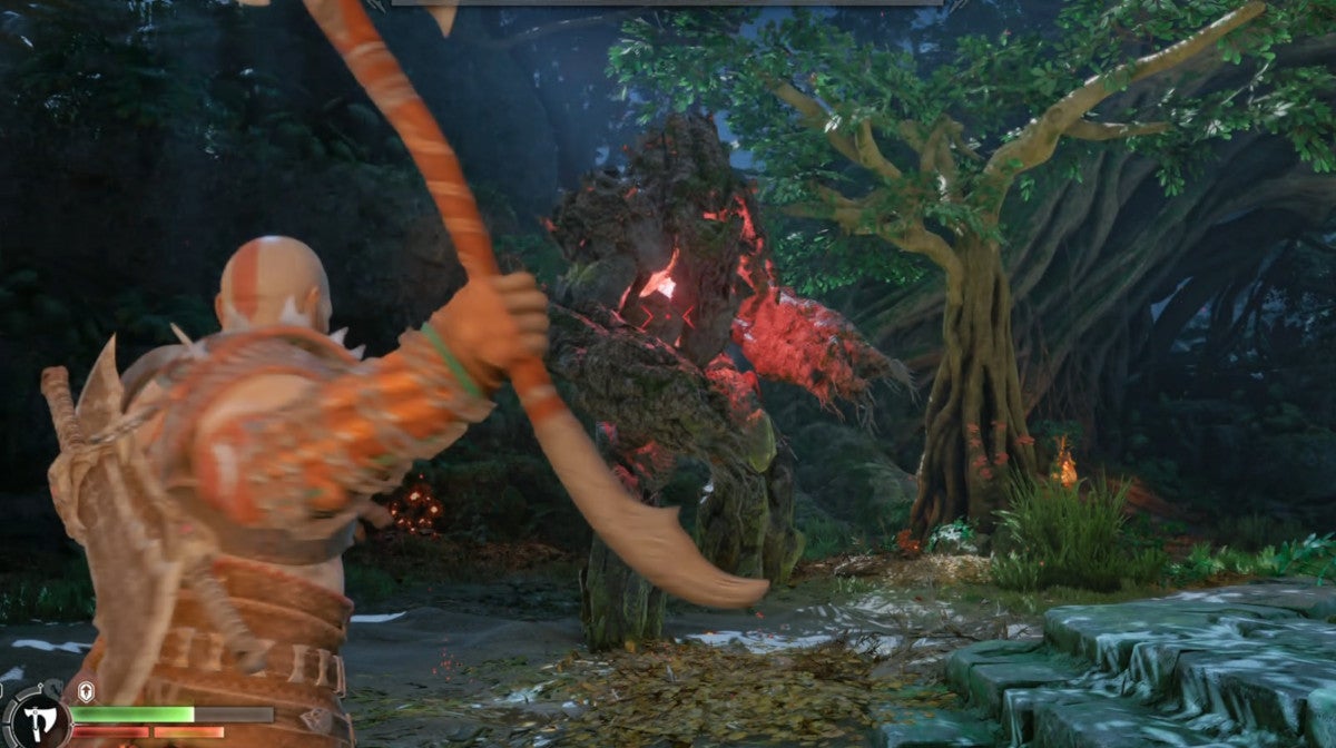 God of War Ragnarok - Pradawny Leśny: walka, jak pokonać | Eurogamer.pl