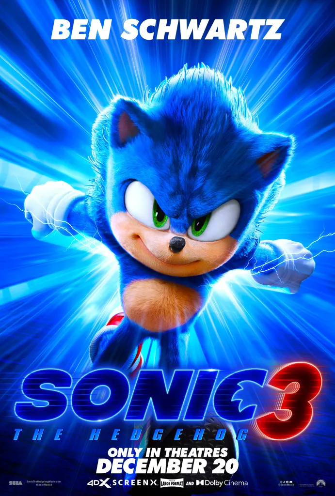 Novos pósteres de Sonic: O Filme 3 destacam todas as personagens | Eurogamer.pt