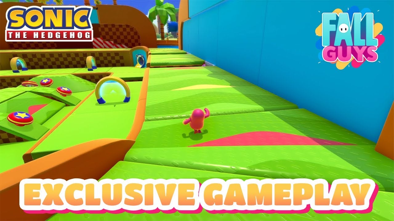 Mapa de Fall Guys baseado em Sonic mostra-se em vídeo | Eurogamer.pt