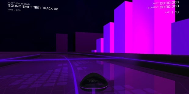 Sound Shift Sets High-Speed Racing To Your Own Music | Rock Paper Shotgun