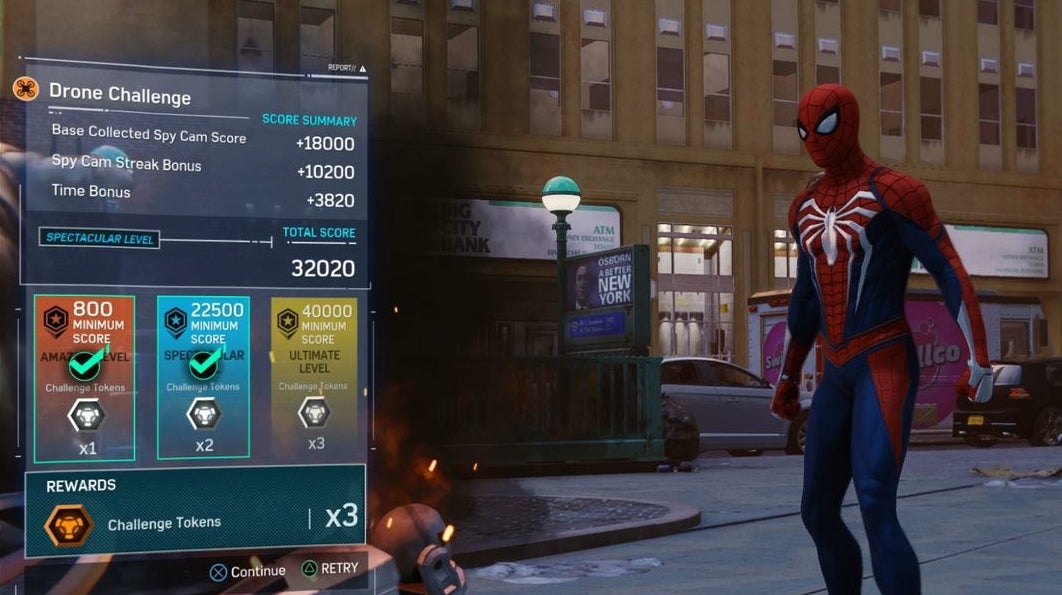 How to get easier Challenge Tokens in Spider-Man | Eurogamer.net