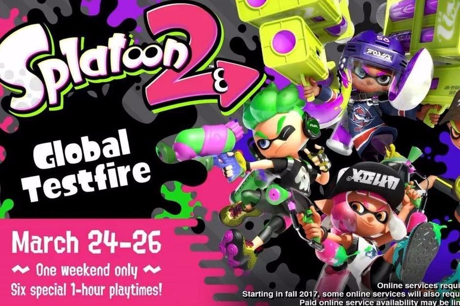 Splatoon 2 tendrá test de esfuerzo en marzo | Eurogamer.es