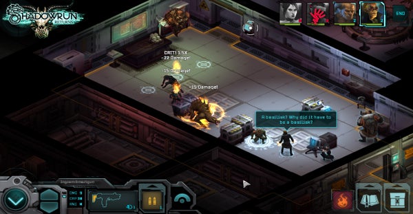 Out Of The Dark: Loads Of Shadowrun Returns Footage | Rock Paper Shotgun