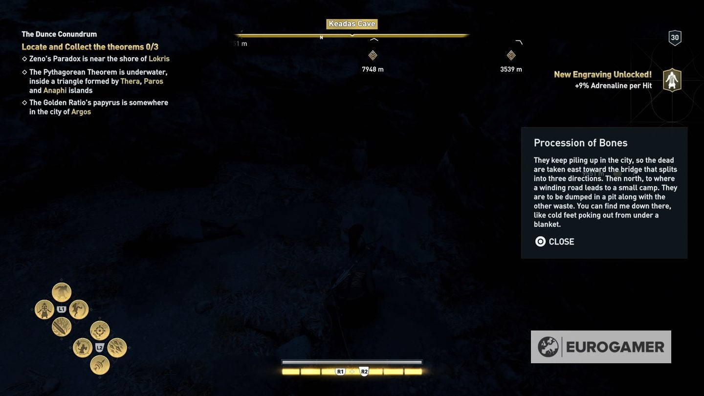 Assassin's Creed Odyssey - Procession of Bones, Tastes like Chicken ...