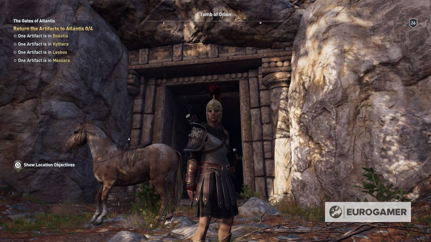 Assassin's Creed Odyssey tomb locations - Ancient Steles, Tomb of ...