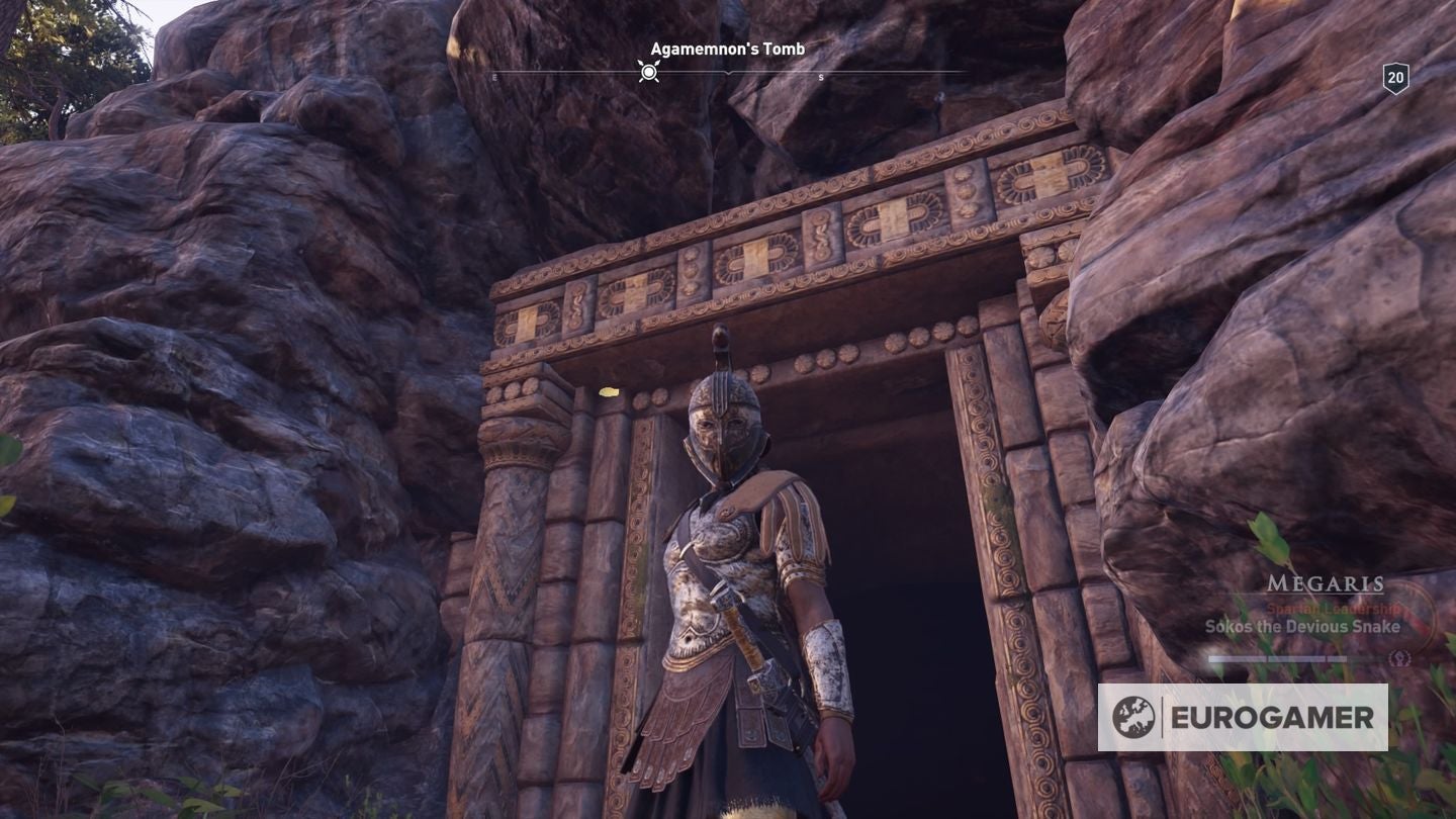 Assassin's Creed Odyssey tomb locations - Ancient Steles, Tomb of ...
