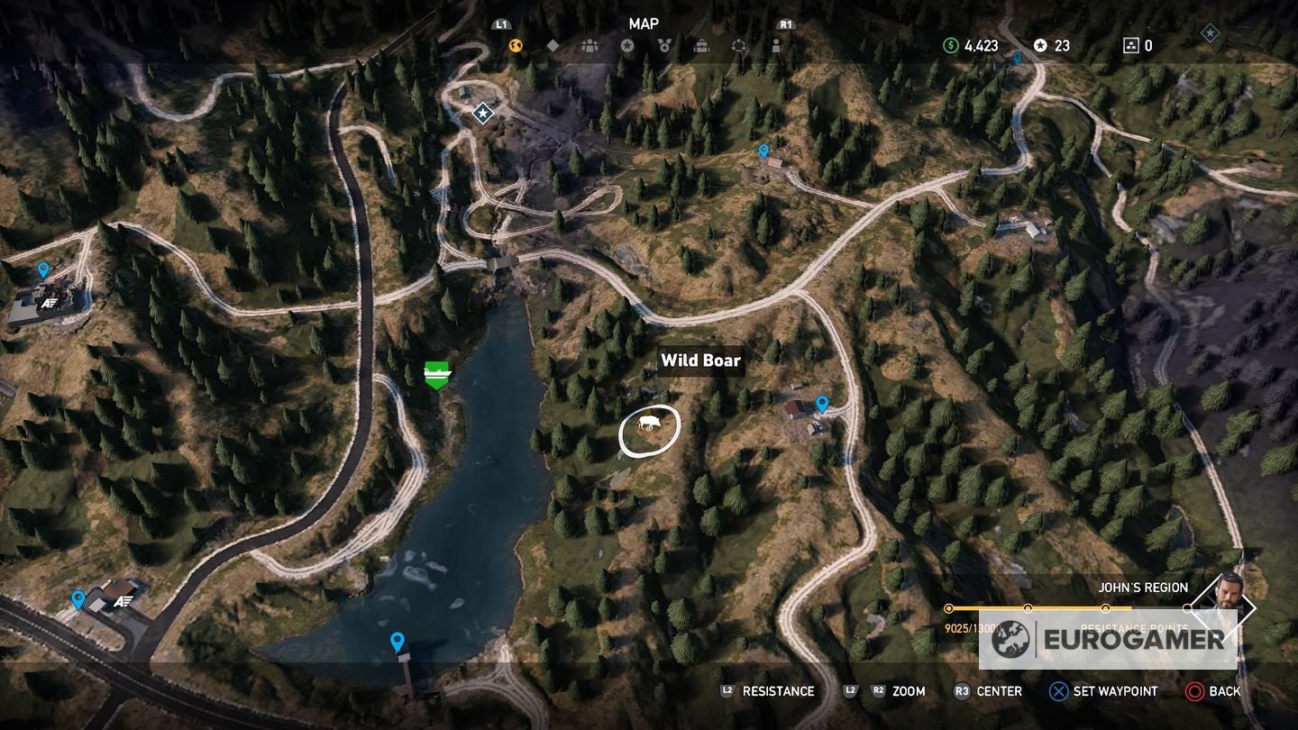 Far Cry 5 hunting: All animal locations, including bear, eagle, elk ...