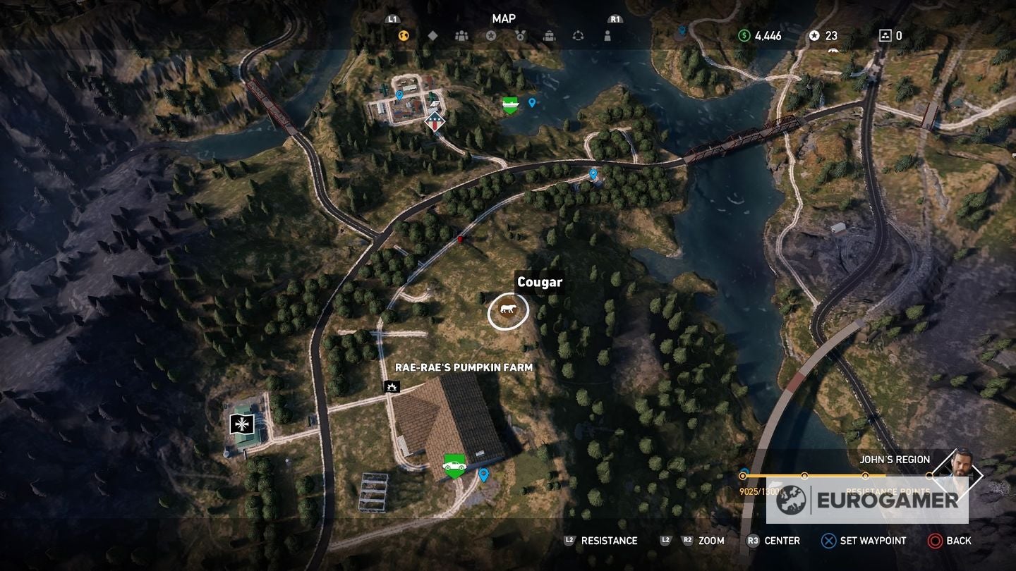 Far Cry 5 hunting: All animal locations, including bear, eagle, elk ...