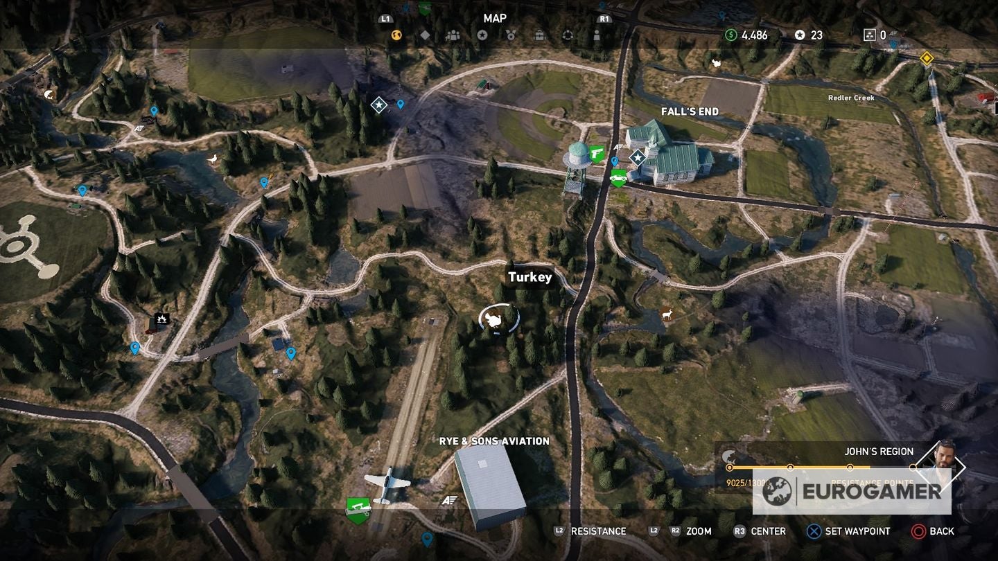 Far Cry 5 hunting: All animal locations, including bear, eagle, elk ...