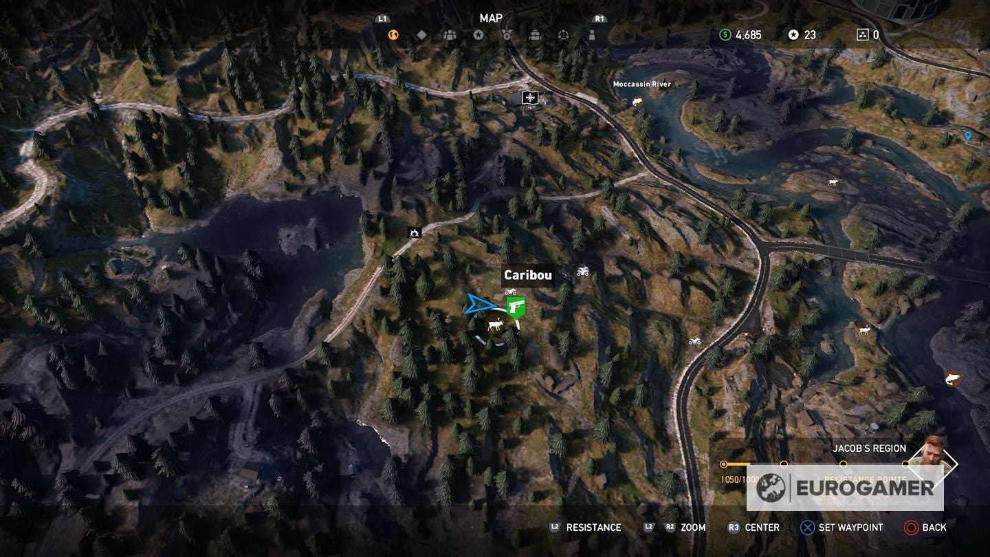 Far Cry 5 hunting: All animal locations, including bear, eagle, elk ...
