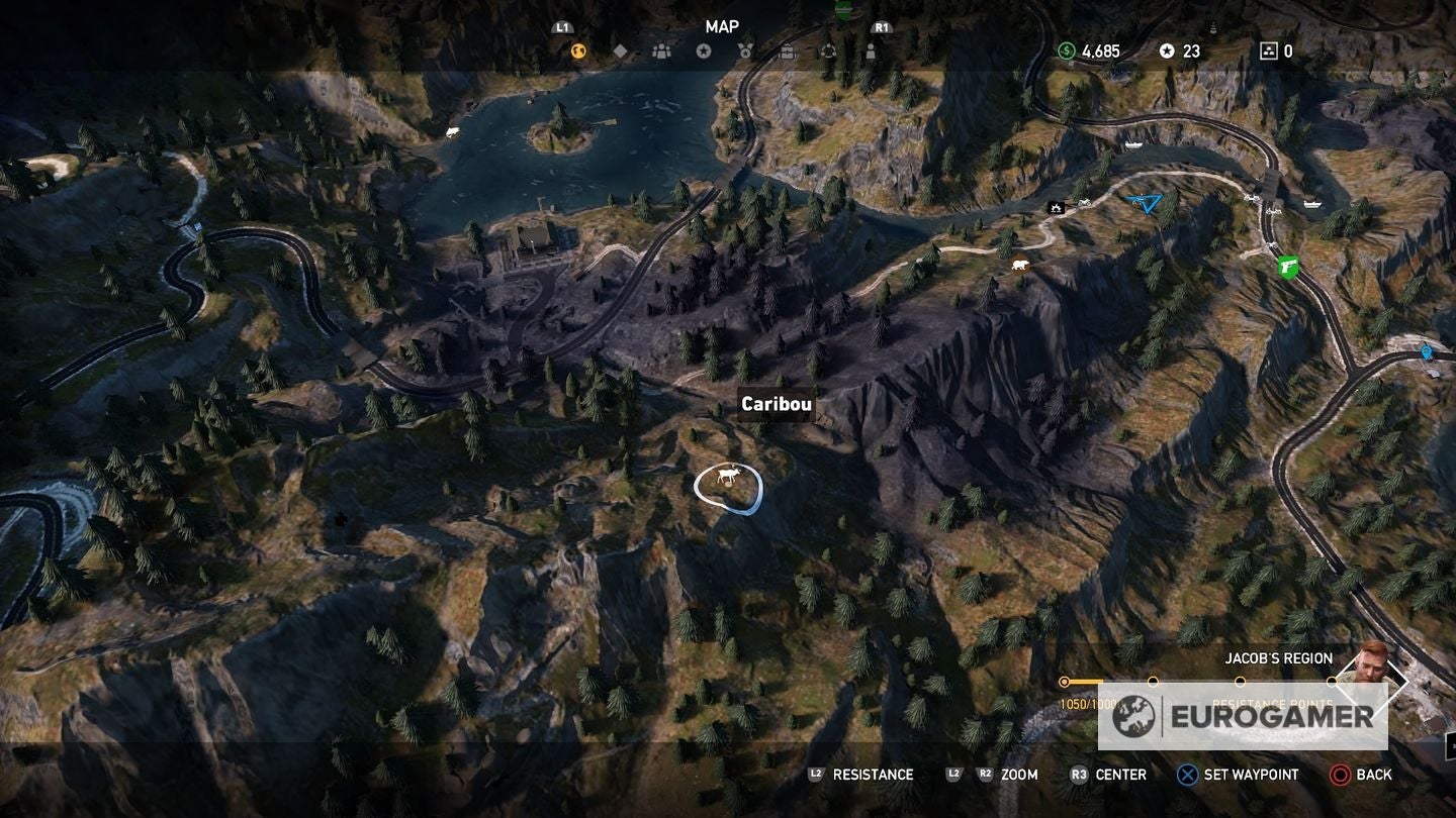 Far Cry 5 hunting: All animal locations, including bear, eagle, elk ...