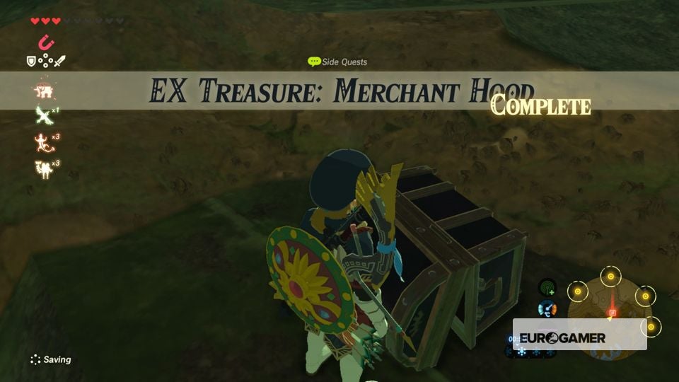 Zelda - EX Treasure: Merchant Hood, Garb Of The Winds, Usurper King ...