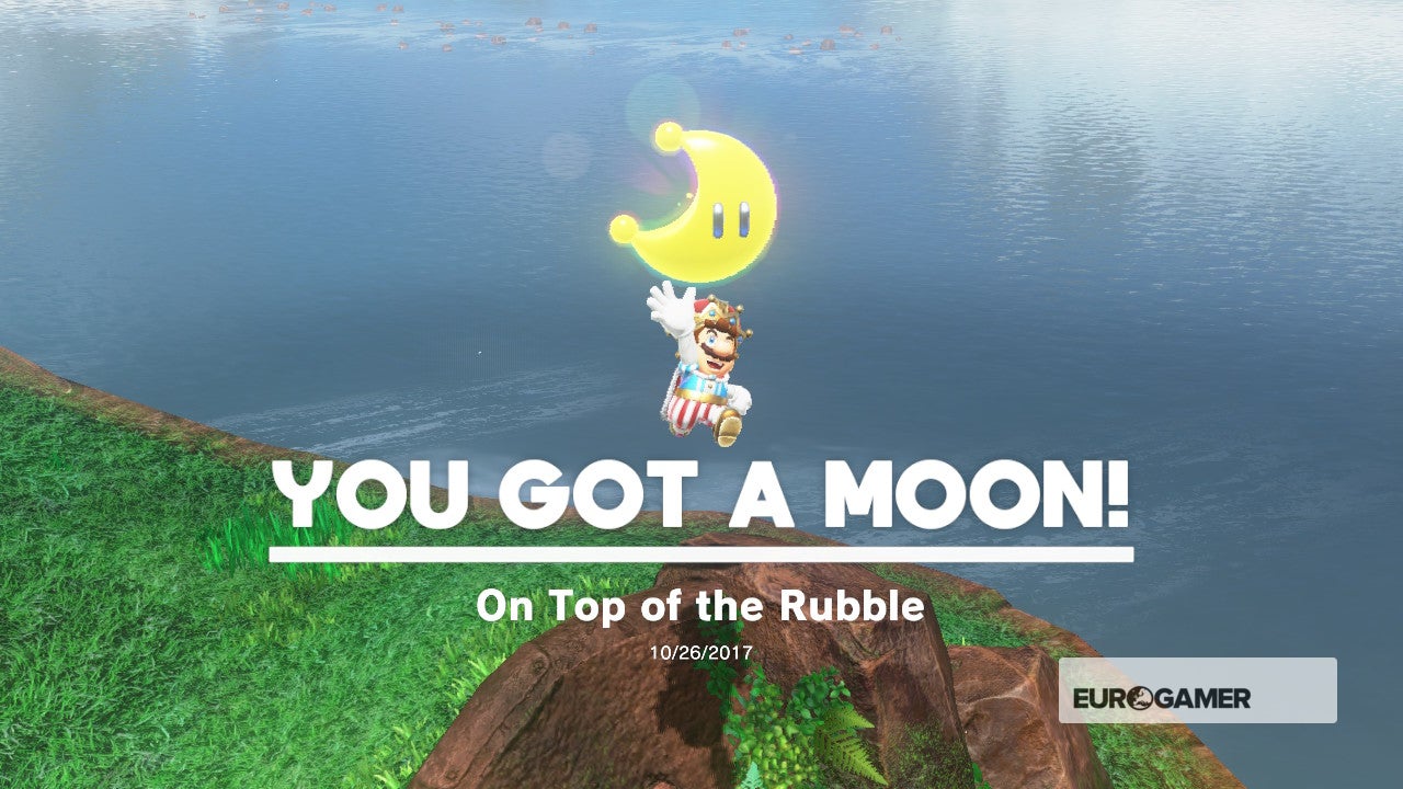 Super Mario Odyssey Cascade Kingdom Power Moons - where to find Cascade ...