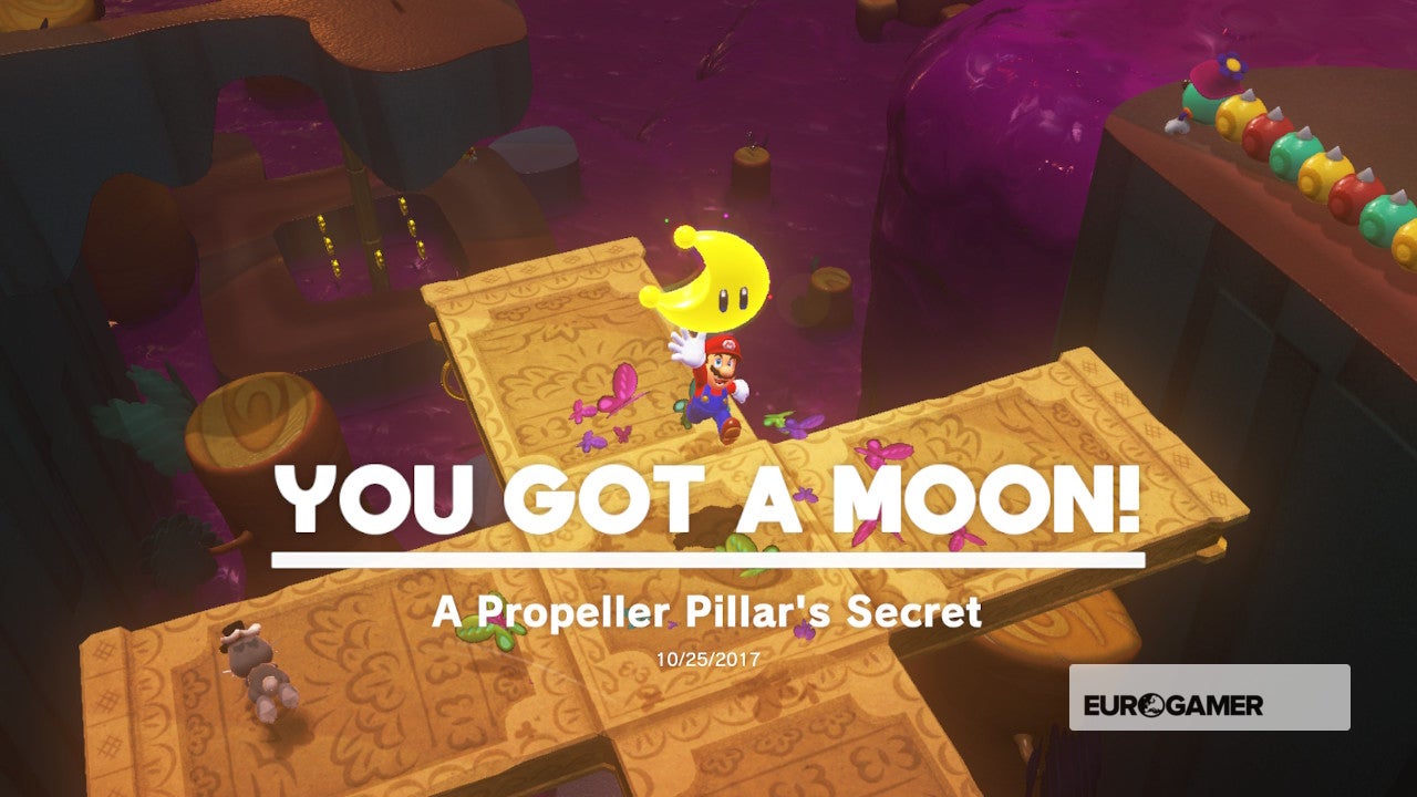 Super Mario Odyssey Lost Kingdom Power Moons - where to find Lost ...