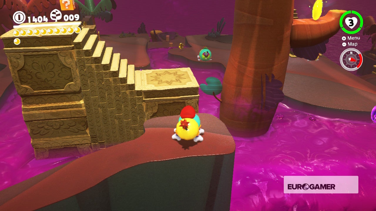 Super Mario Odyssey Lost Kingdom Power Moons - where to find Lost ...
