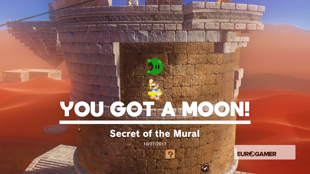 Super Mario Odyssey Sand Kingdom Power Moons - where to find Sand ...