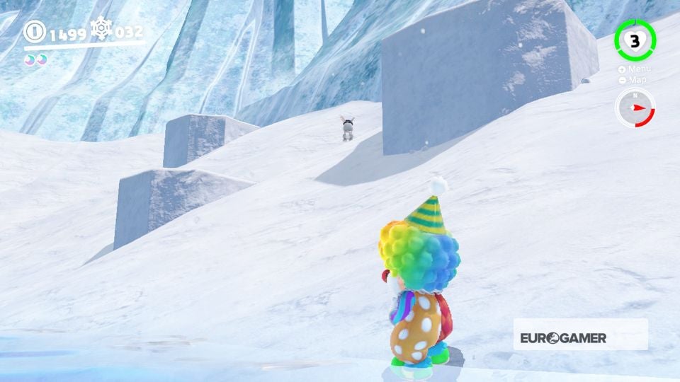 Super Mario Odyssey Snow Kingdom Power Moons - where to find Snow ...