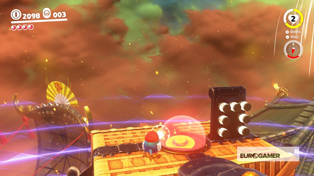 Super Mario Odyssey - Showdown at Bowser's Castle and how to beat the ...