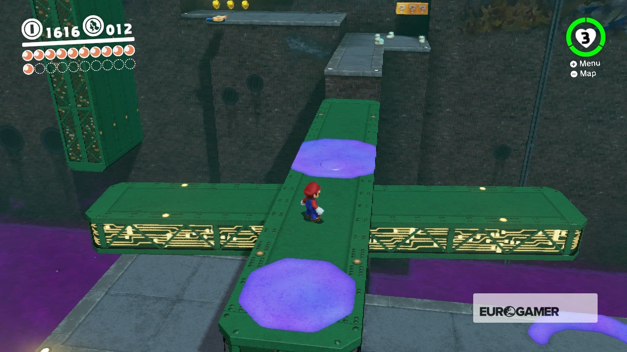 Super Mario Odyssey - Powering Up the Station and Powering Up the Power ...