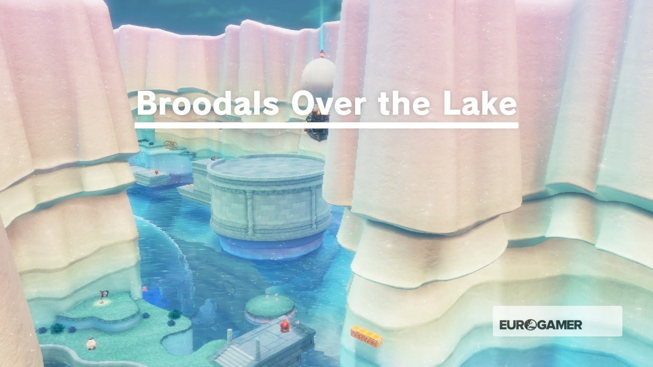 Super Mario Odyssey - Lake Lamode, Broodals over the Lake and how to ...