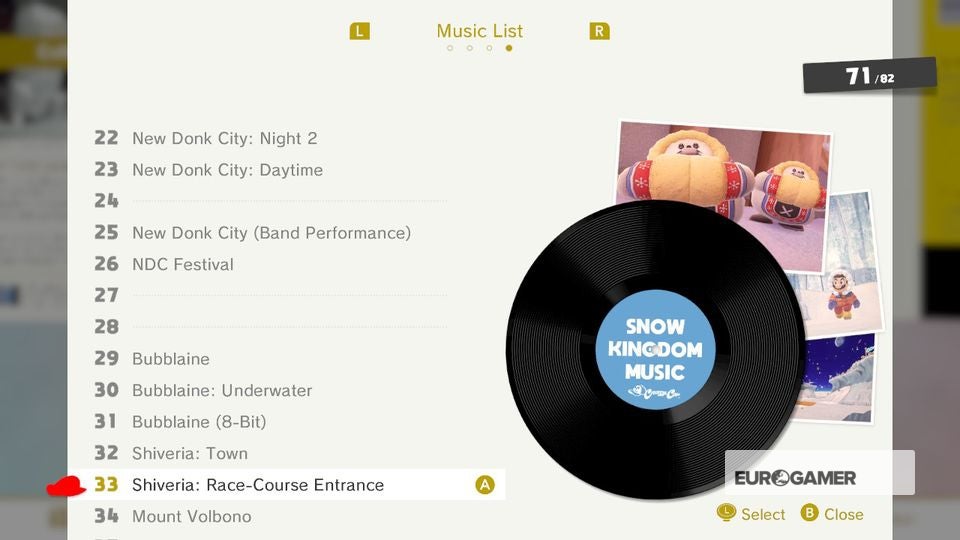 Super Mario Odyssey Music List - How to unlock the 82 songs in music ...