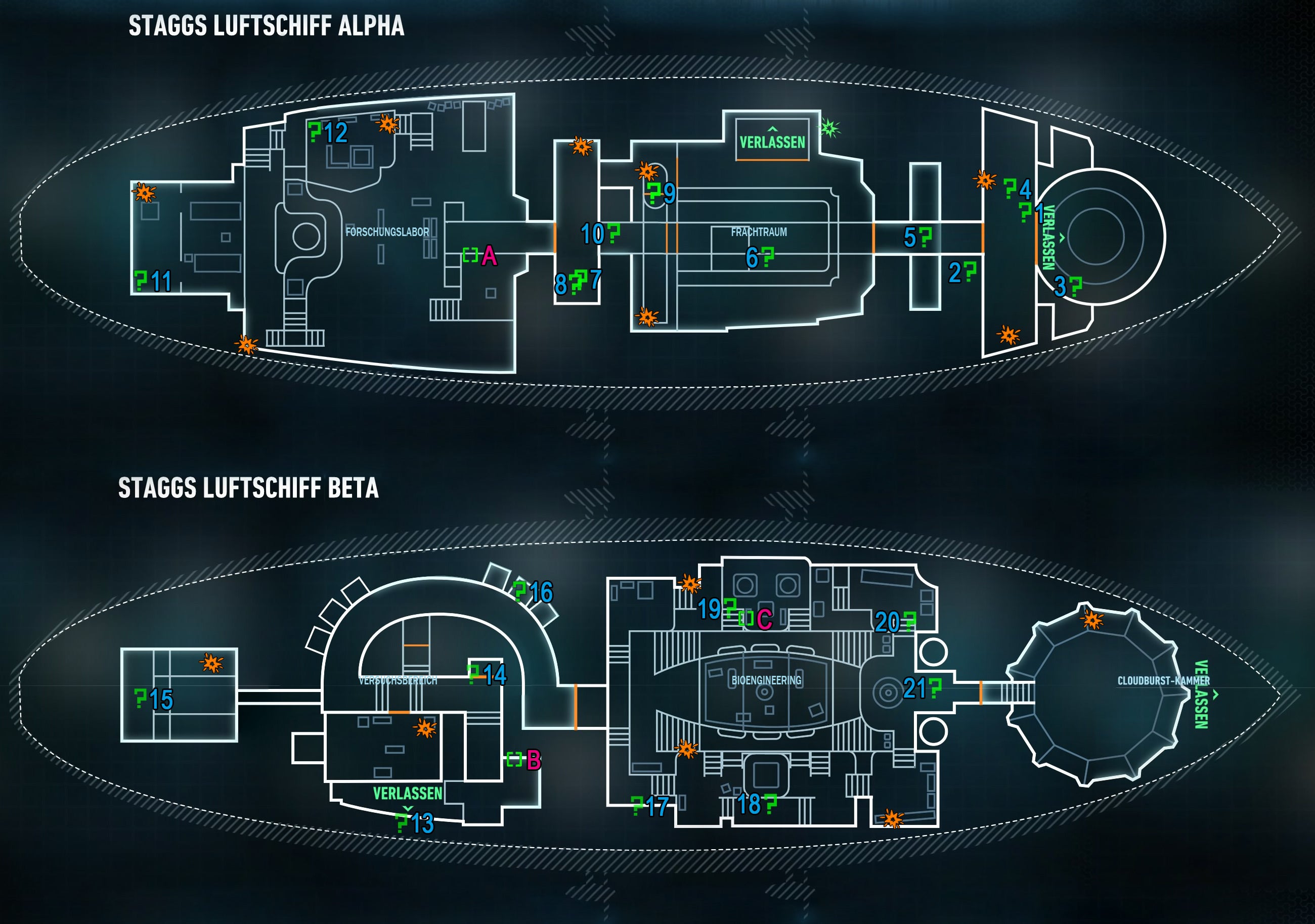 Batman Arkham Knight: Riddler-Trophäen des Stagg Luftschiff Alpha ...