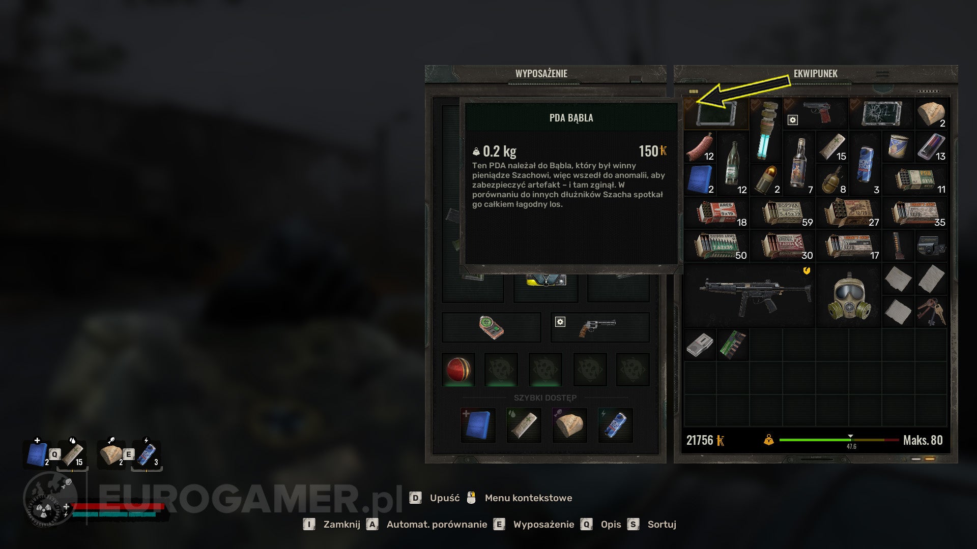 Stalker 2 - co robić z PDA, tablet, czym jest | Eurogamer.pl