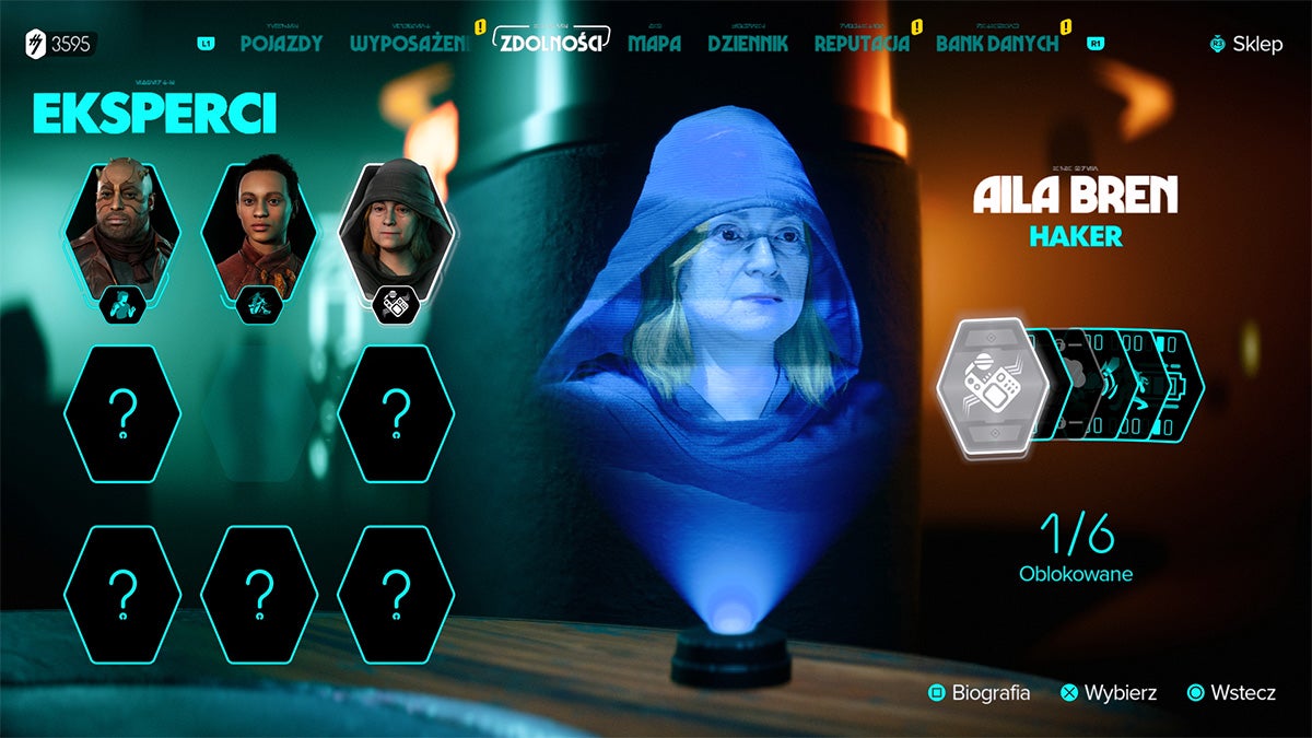 Star Wars Outlaws - eksperci: Aila Bren, haker | Eurogamer.pl