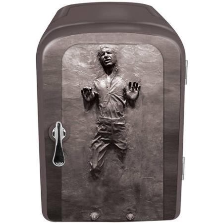 Han Solo mini-fridge with Star Wars Battlefront Deluxe Edition up for ...