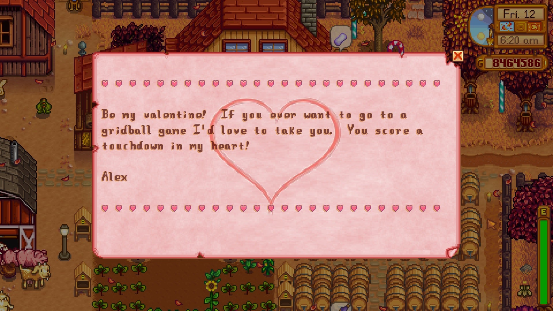 This cute Stardew Valley mod adds Valentine letters from villagers ...