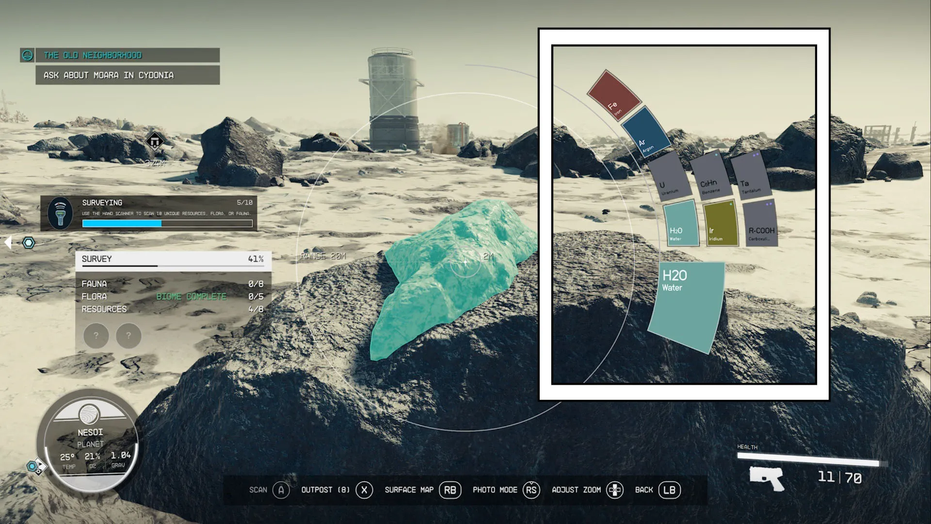 Starfield: Scannen und Analyse - so scannt ihr Pflanzen, Tiere ...
