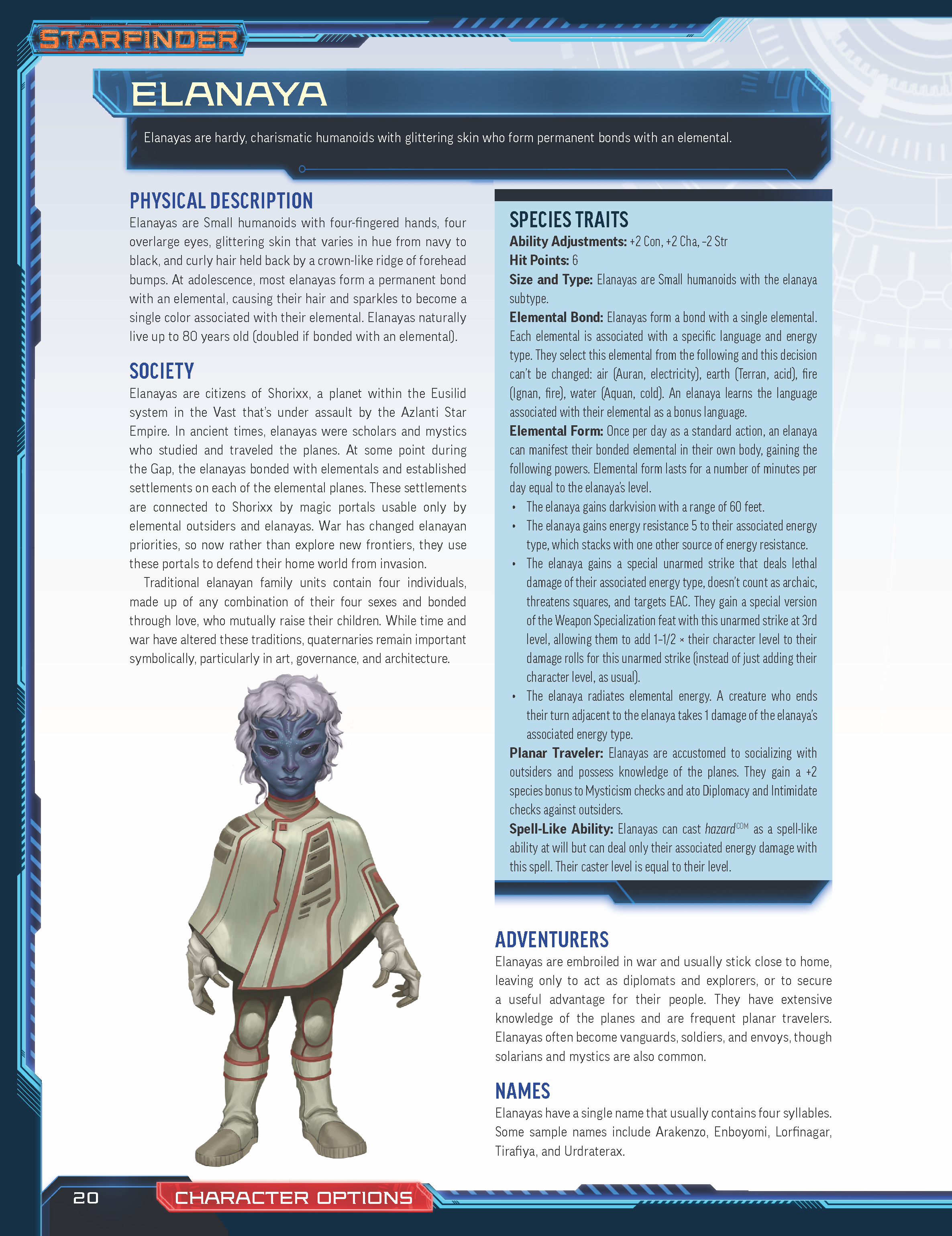 Starfinder Enhanced’s new species will let you play as an ewok-like ...