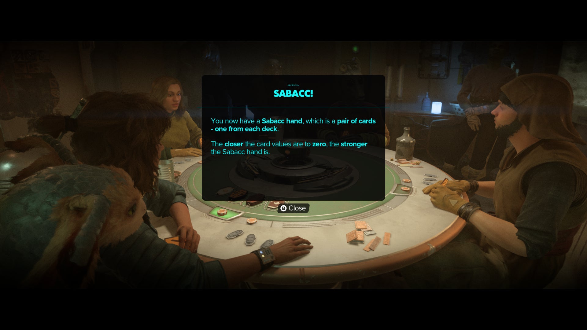 How to win Kessel Sabacc in Star Wars Outlaws | Eurogamer.net