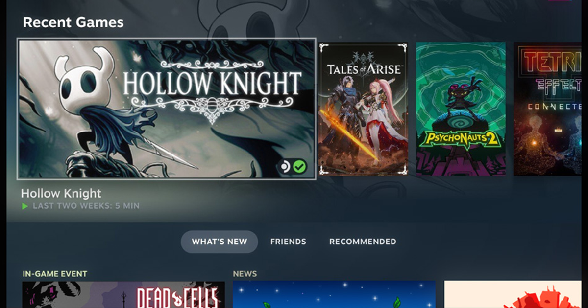 Steam Big Picture's Steam-Deck-inspired UI overhaul finally gets its ... Steam Big Picture's Steam-Deck-inspired UI overhaul finally gets its ...