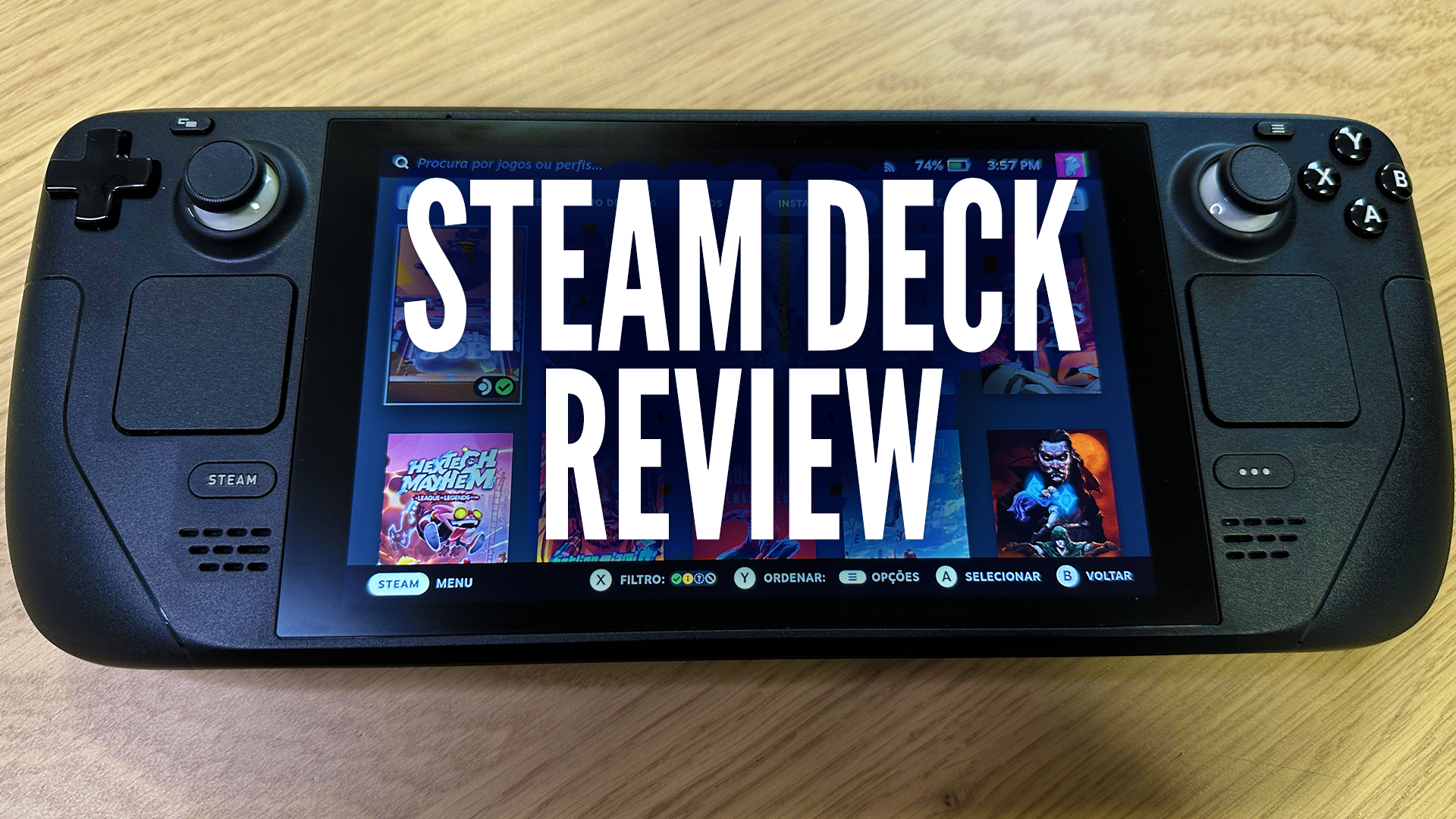 Steam Deck review - A consola portátil de sonho? | Eurogamer.pt