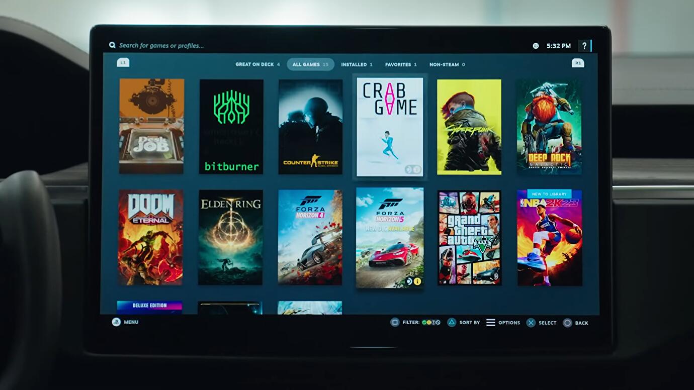 Carros Tesla recebem integração Steam | Eurogamer.pt