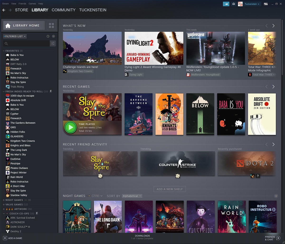 Anyone can now download the big Steam library overhaul beta | VG247