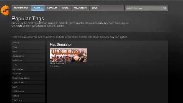Better? Maybe? - You Can Now Report Abusive Steam Tags | Rock Paper Shotgun