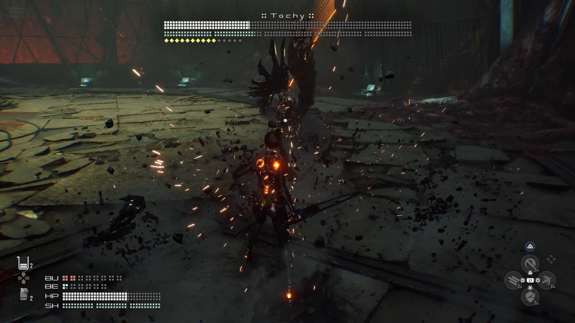 Stellar Blade - boss: Tachy | Eurogamer.pl