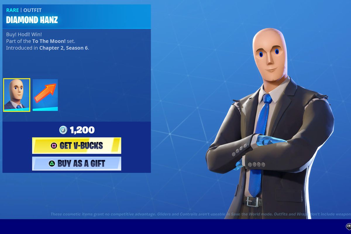 Fortnite - Como obter a skin Stonks | Eurogamer.pt