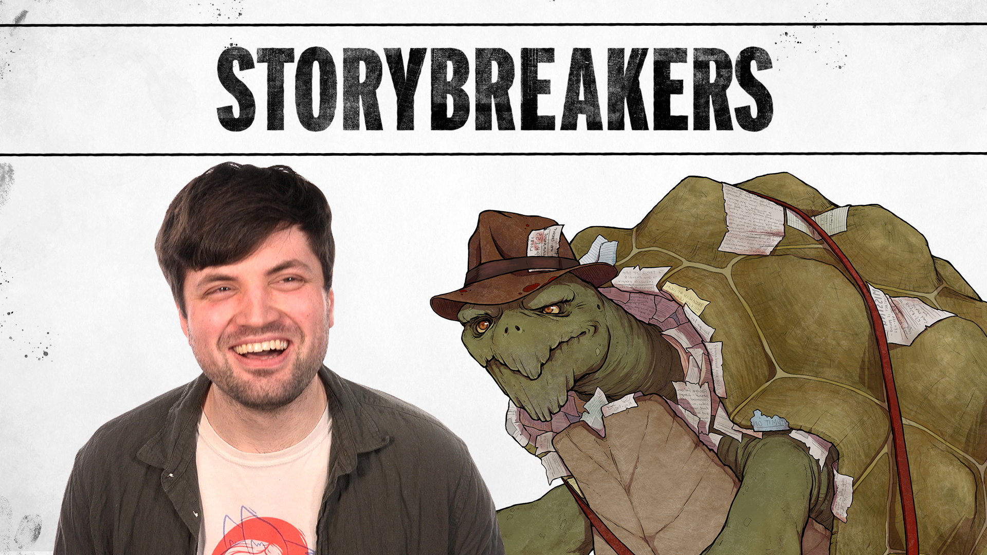 Storybreakers characters: Hunter Burrows, a veteran tortle reporter who ...