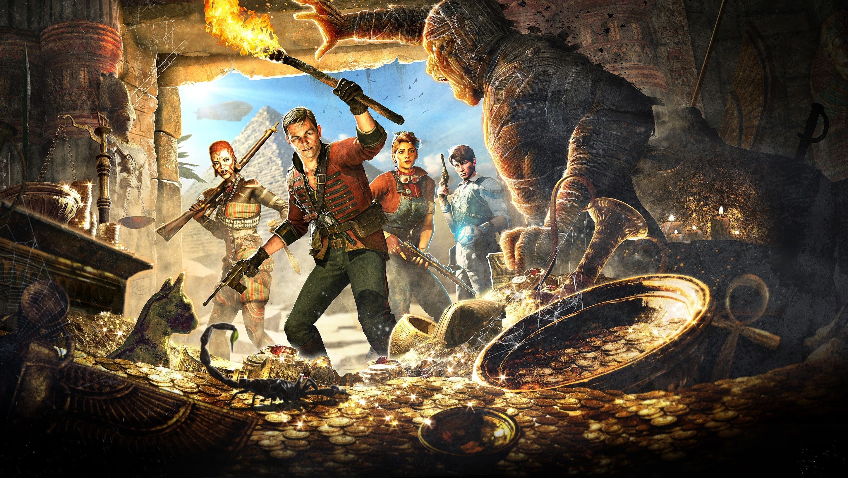 Strange Brigade review brash team shooter that s just a little too dumb Eurogamer