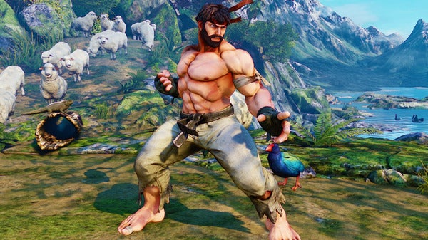 Street Fighter 5 alternative costumes give Ryu a lovely beard ...