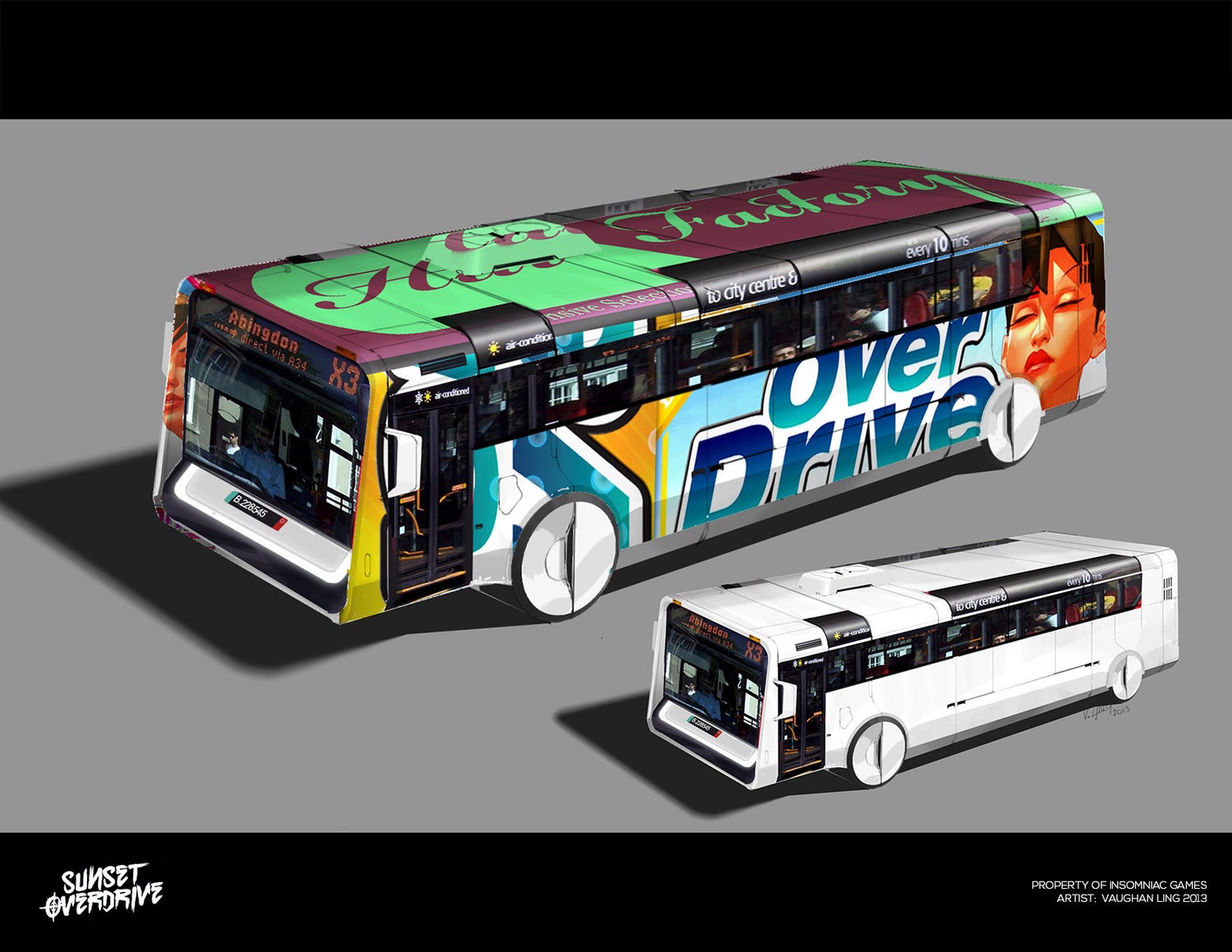 Sunset Overdrive concept art is as jovial as the game itself | VG247