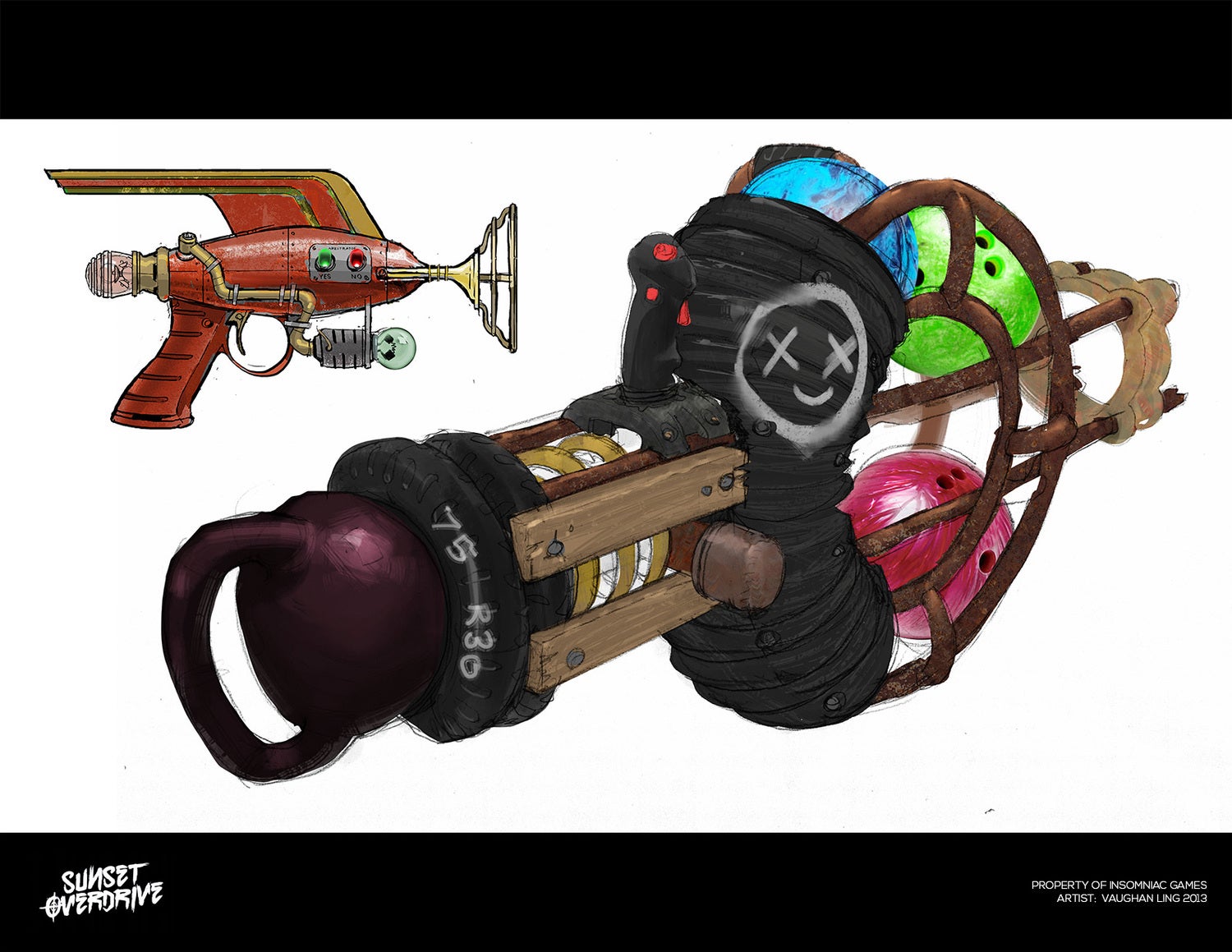 Sunset Overdrive concept art is as jovial as the game itself | VG247