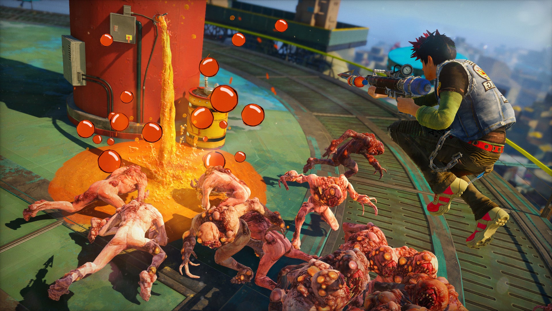 Sunset Overdrive debuts gameplay footage | Eurogamer.net